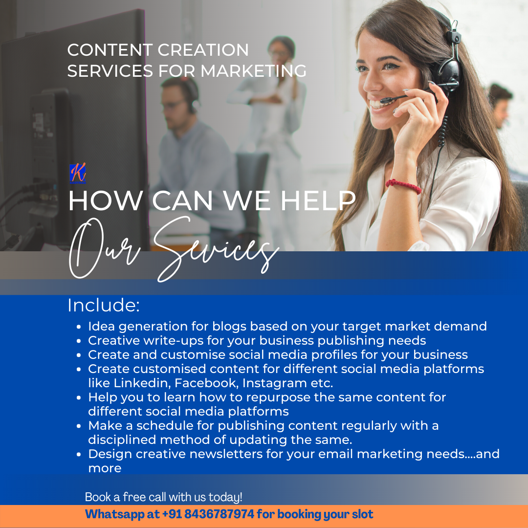Content Creation Service For Marketing - KROYNAS